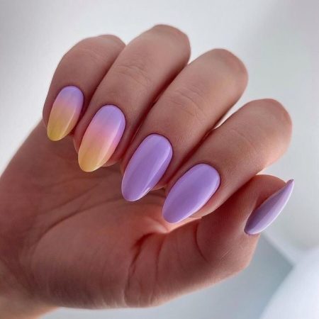 Stunning Purple Almond Gel Nails for Spring 2024 - Top 15 Trends