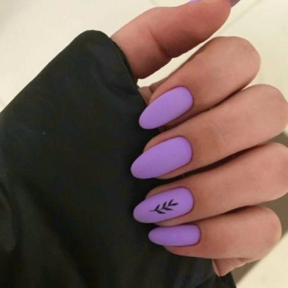 Stunning Purple Almond Gel Nails for Spring 2024 - Top 15 Trends