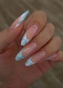 Top 10 Spring Acrylic Almond Nails: French Elegance & Trendy Designs