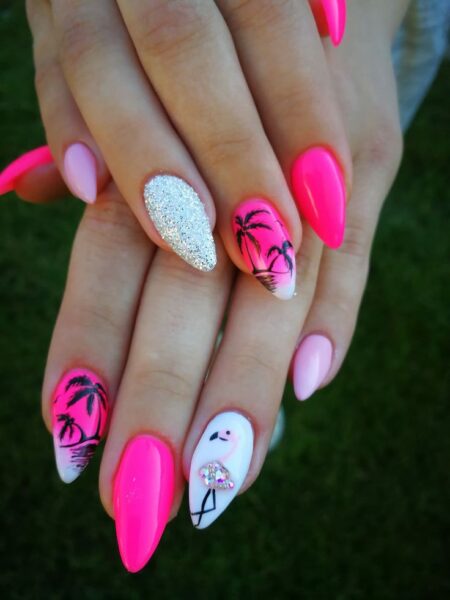 Top 20 Pink Beach Nail Designs for a Perfect Summer Style