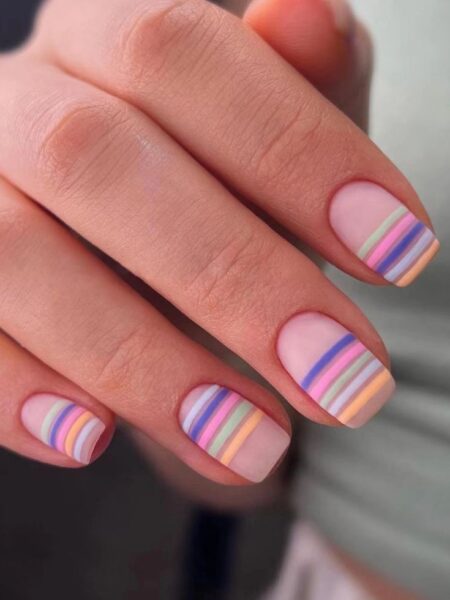 Summer Short Square Nail Trends: Chic Styles & Colors