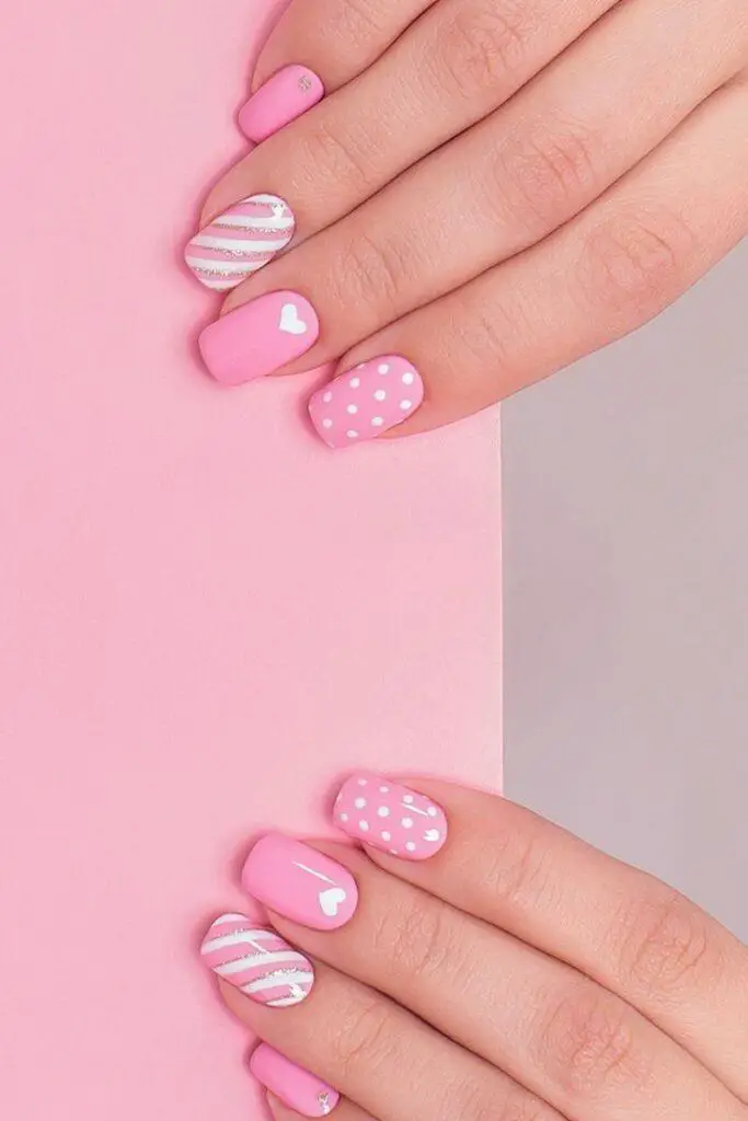 Summer's Best Pink Gel Nail Designs - Trendy, Chic, & Playful